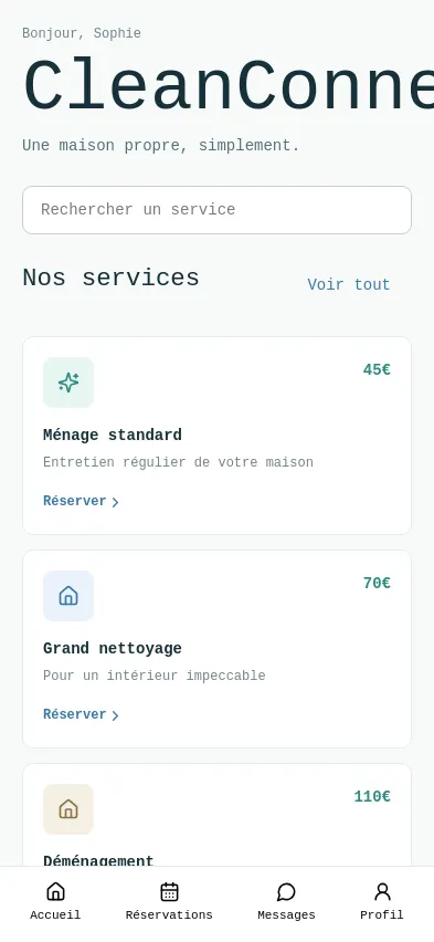 CleanConnect Mobile
