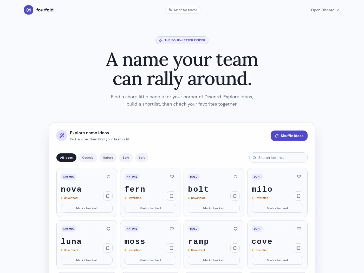 Discord Name Hunter
