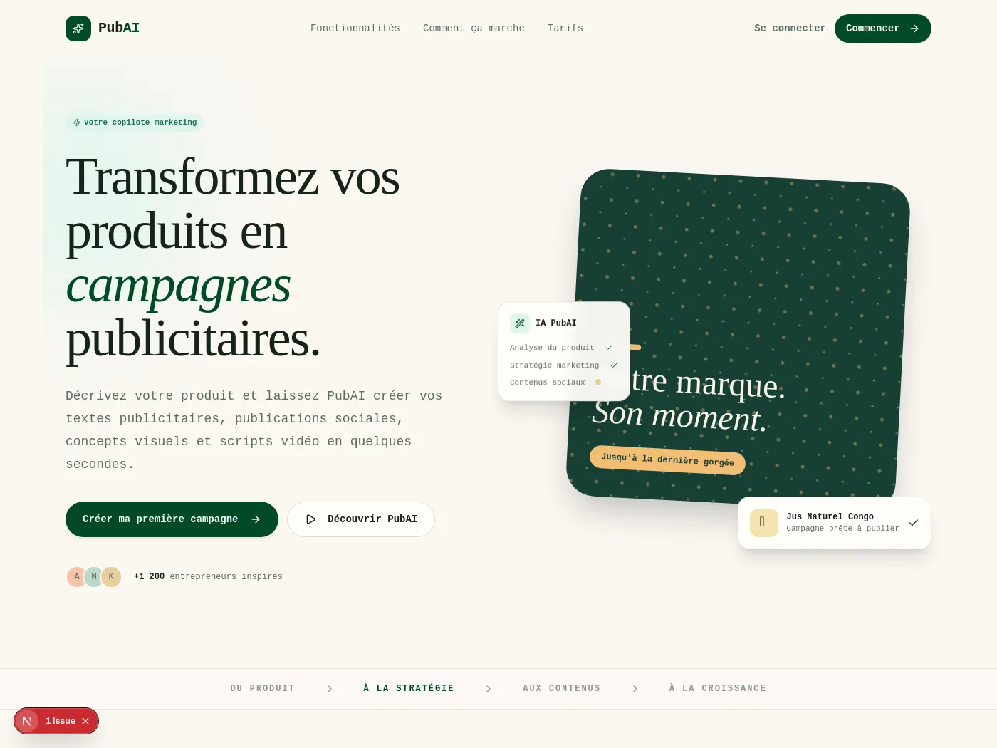PubAI - Générateur Pub IA