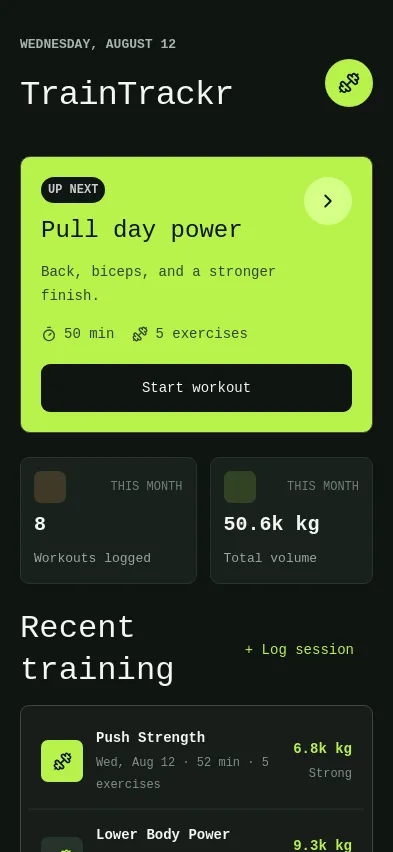 TrainTrackr