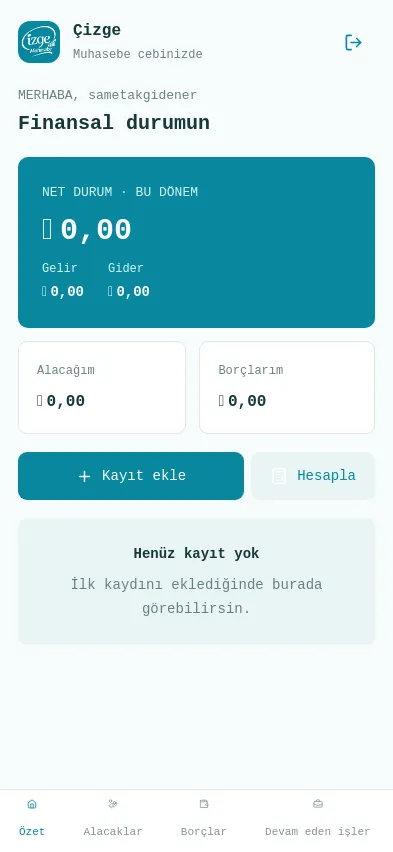 Çizge Muhasebe Mobile