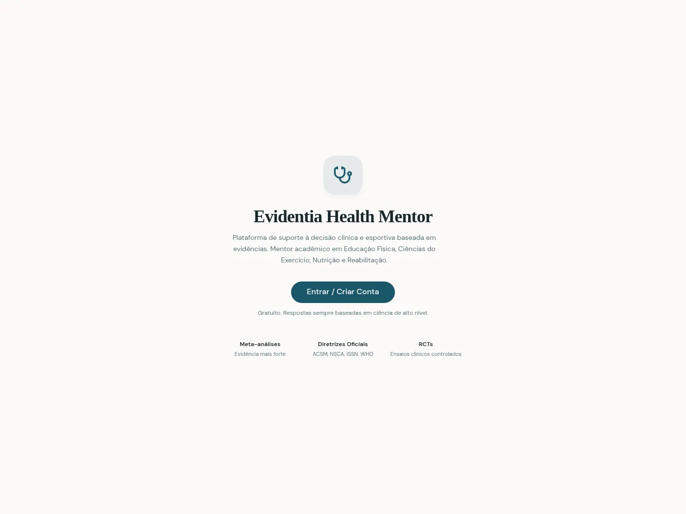 Evidentia Health Mentor