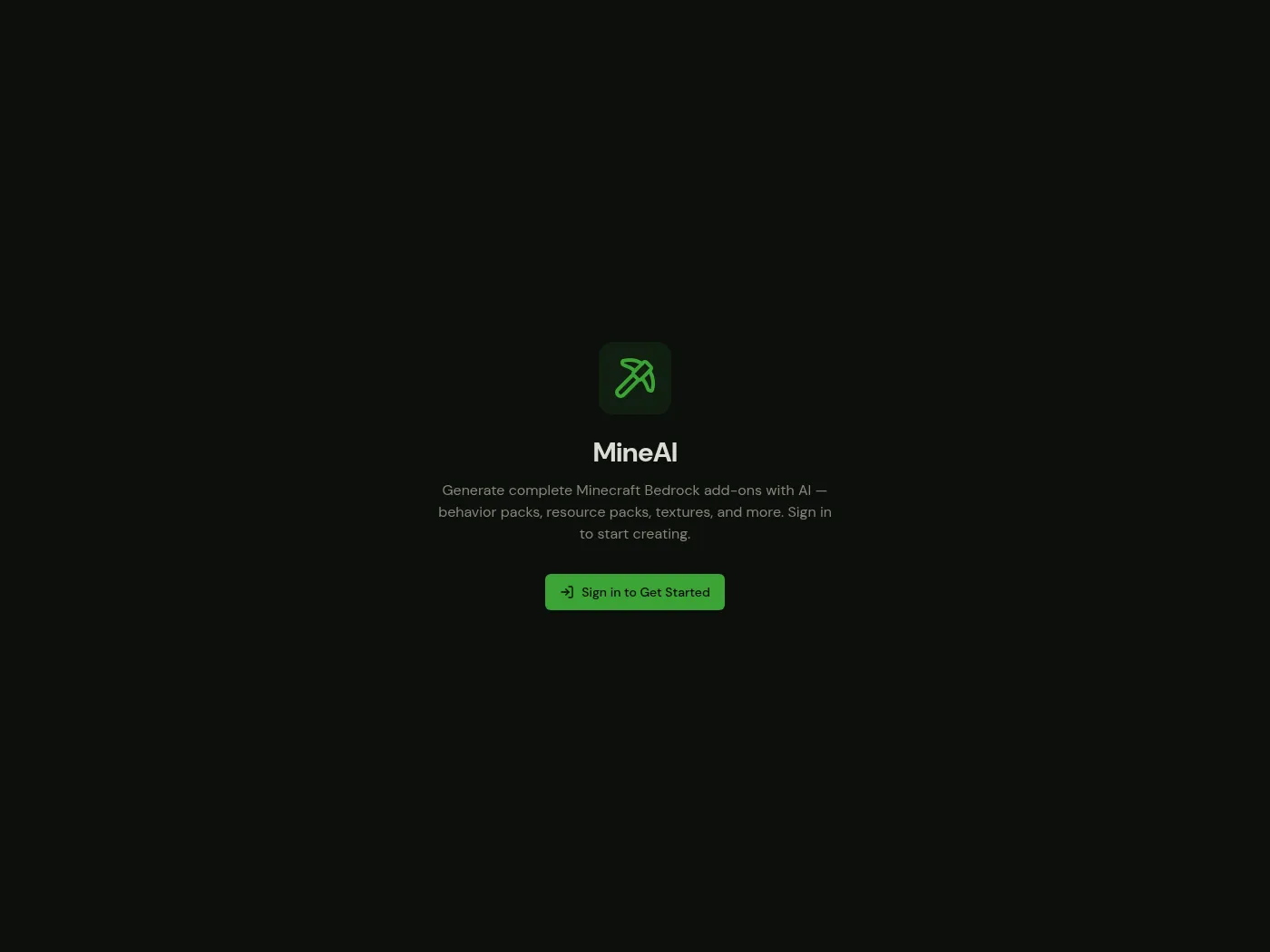 MineAI Add-on Generator