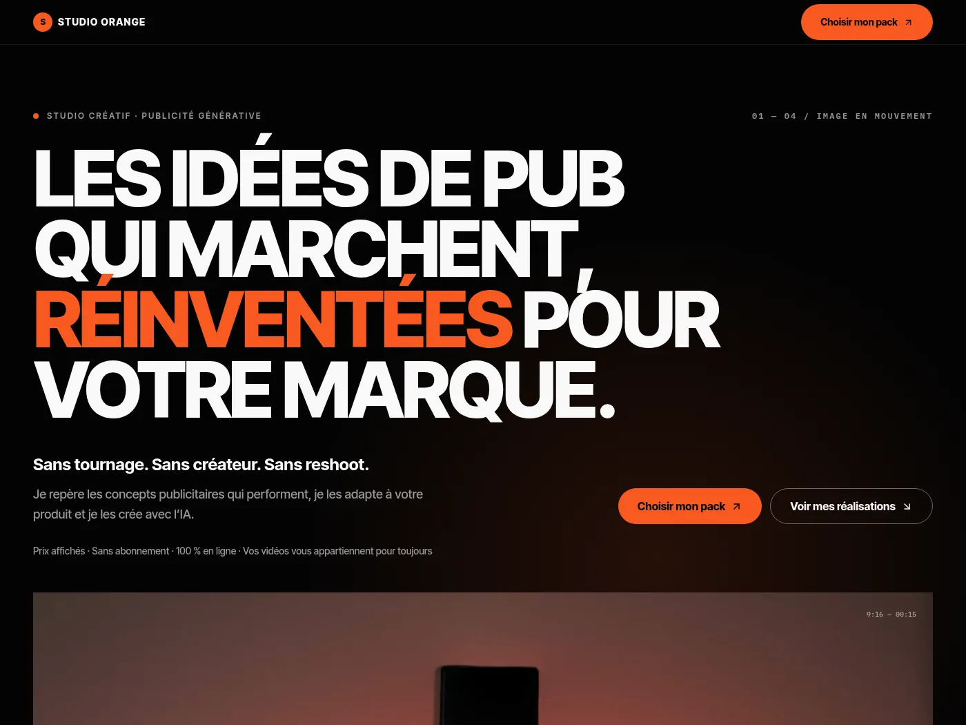 AdStudio AI Landing
