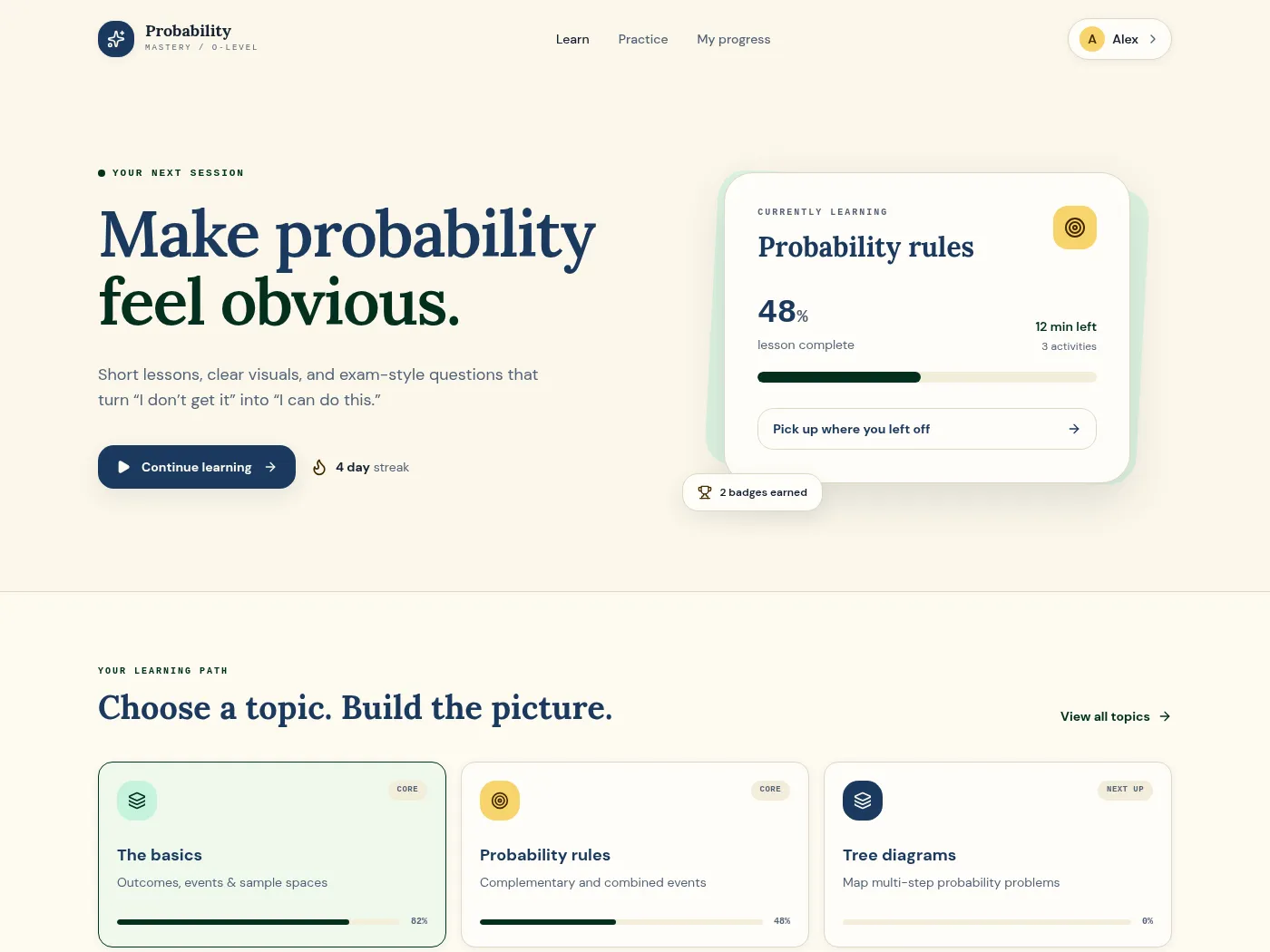 Probability Mastery