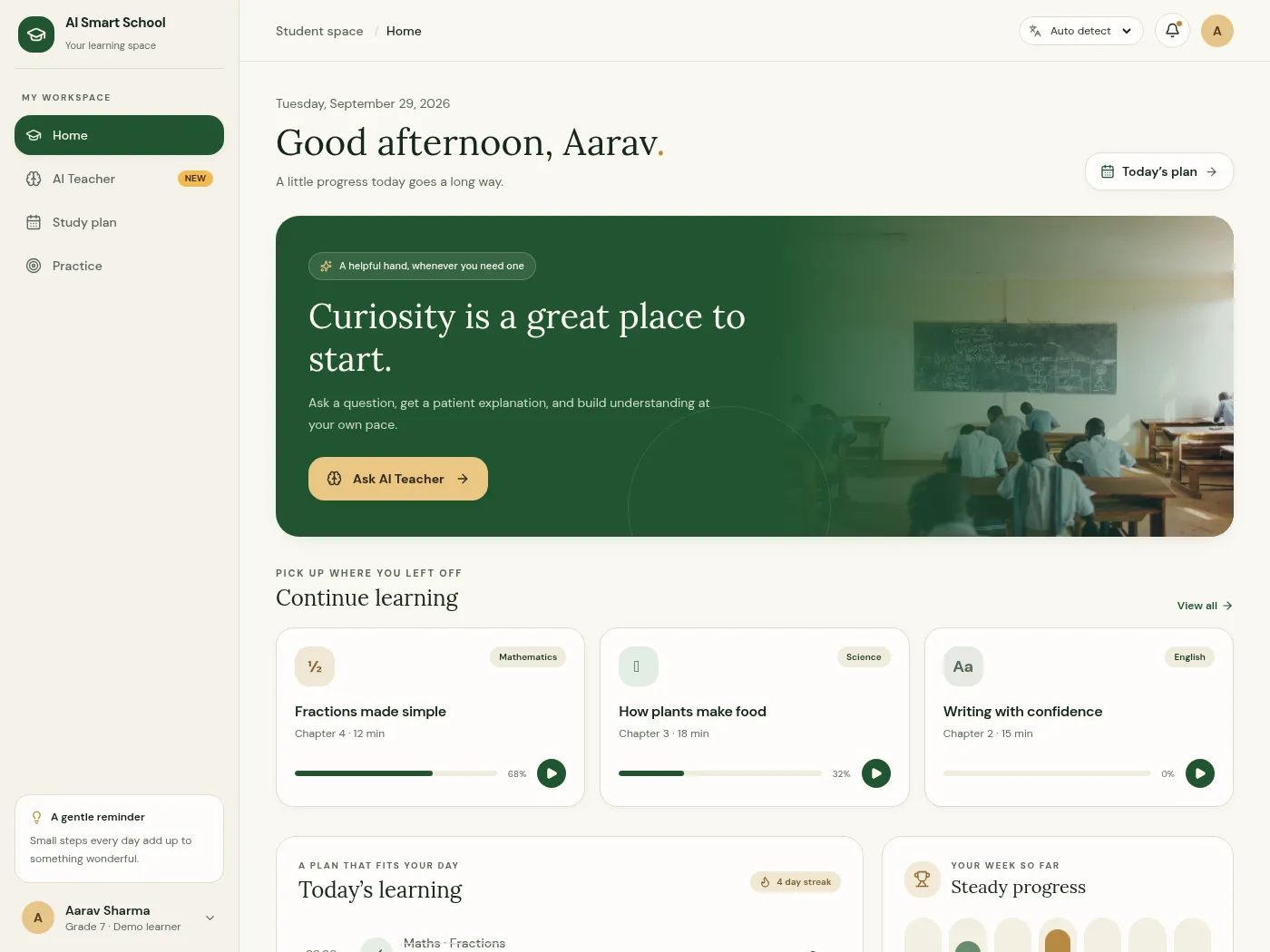AI Smart School