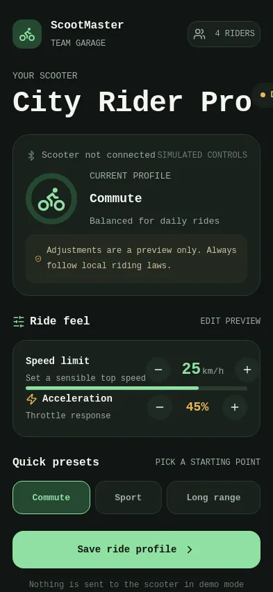 ScootMaster Mobile Tuner