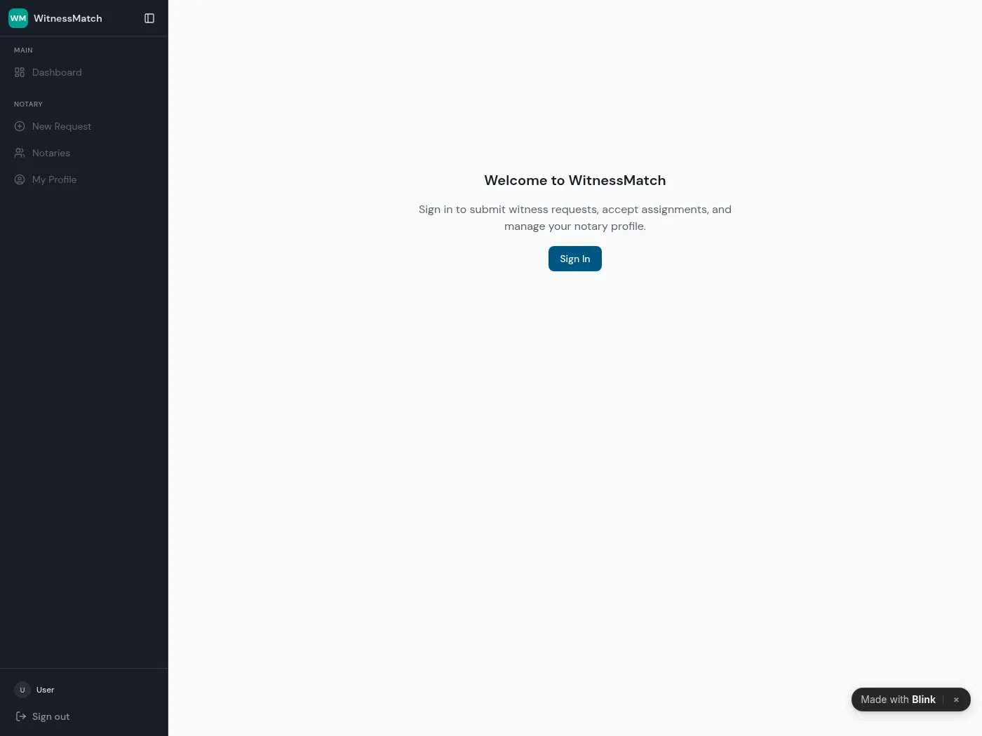 WitnessMatch Network