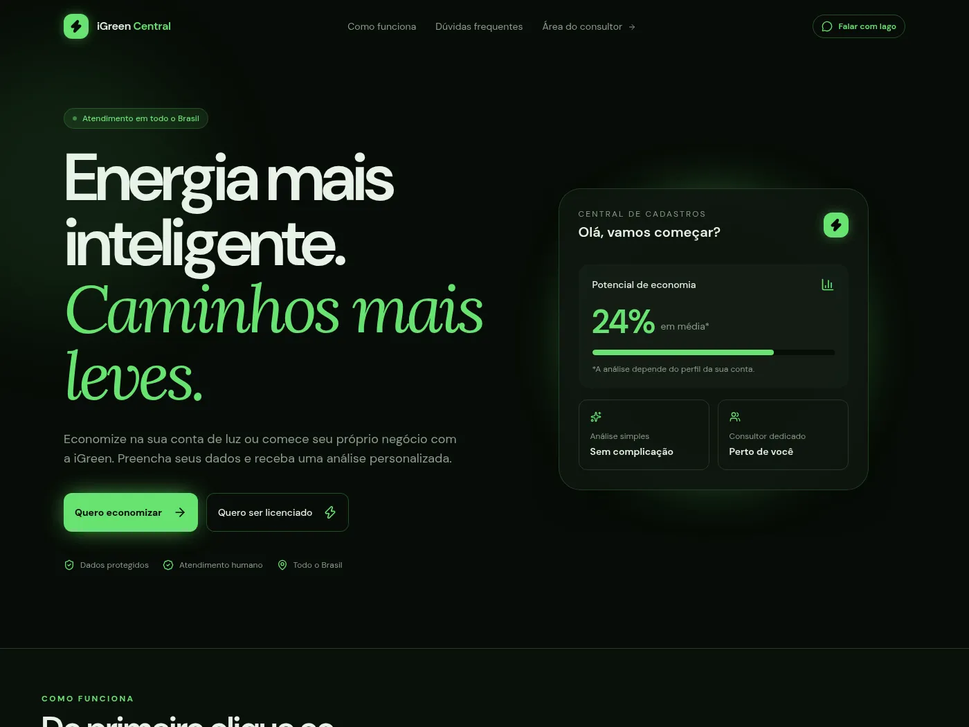 iGreen Cadastro Central