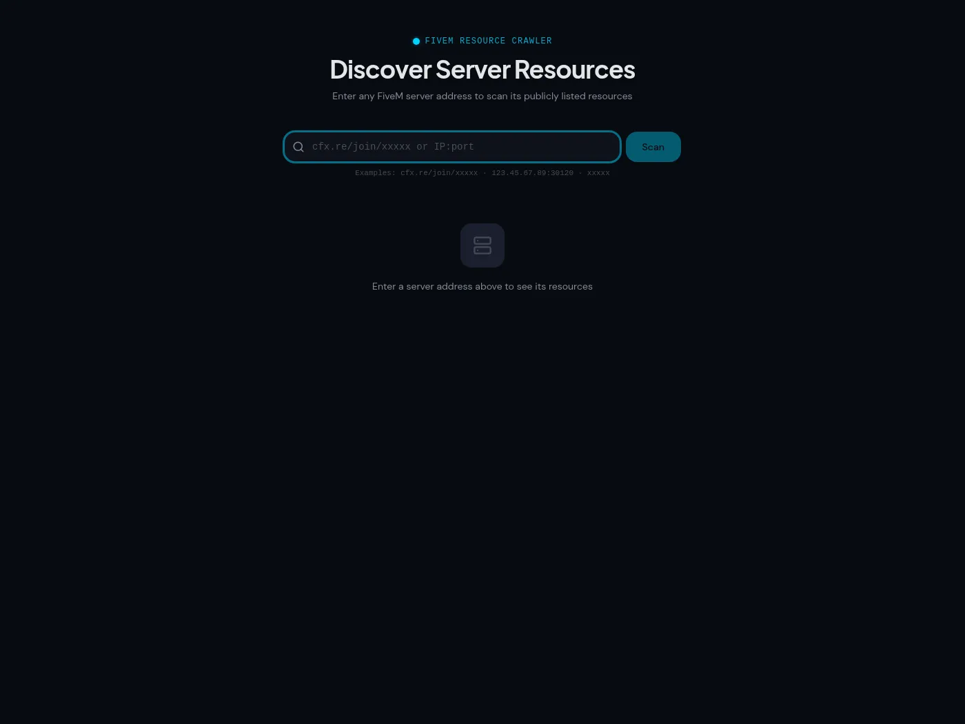 FiveM Resource Crawler