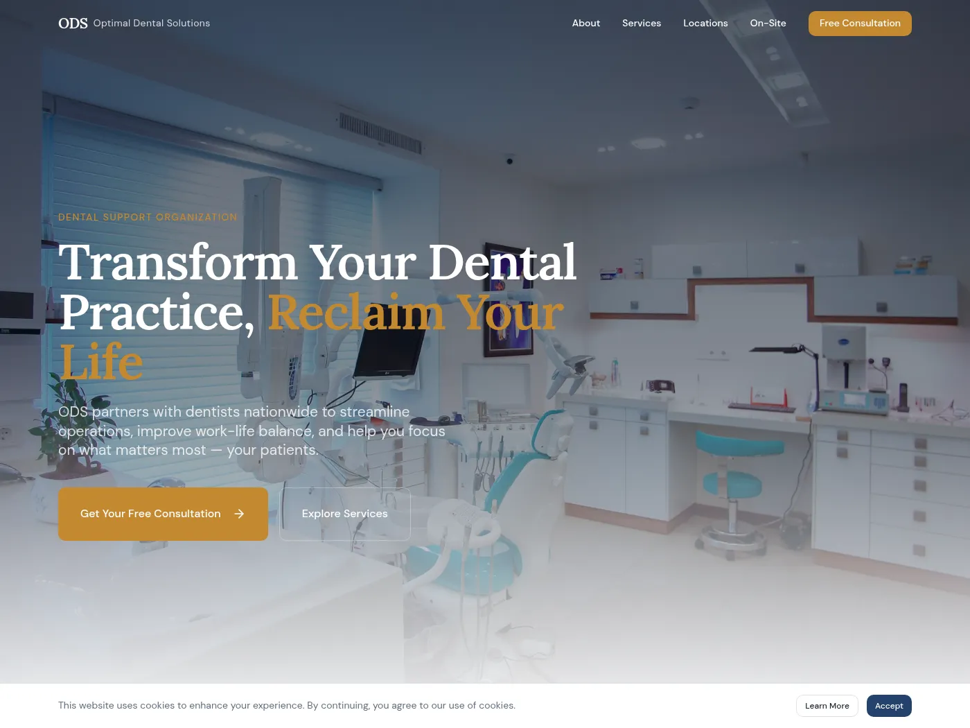 ODS Dental Solutions Site