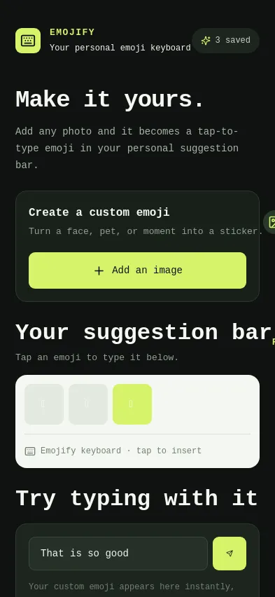 Emoji Maker Keyboard