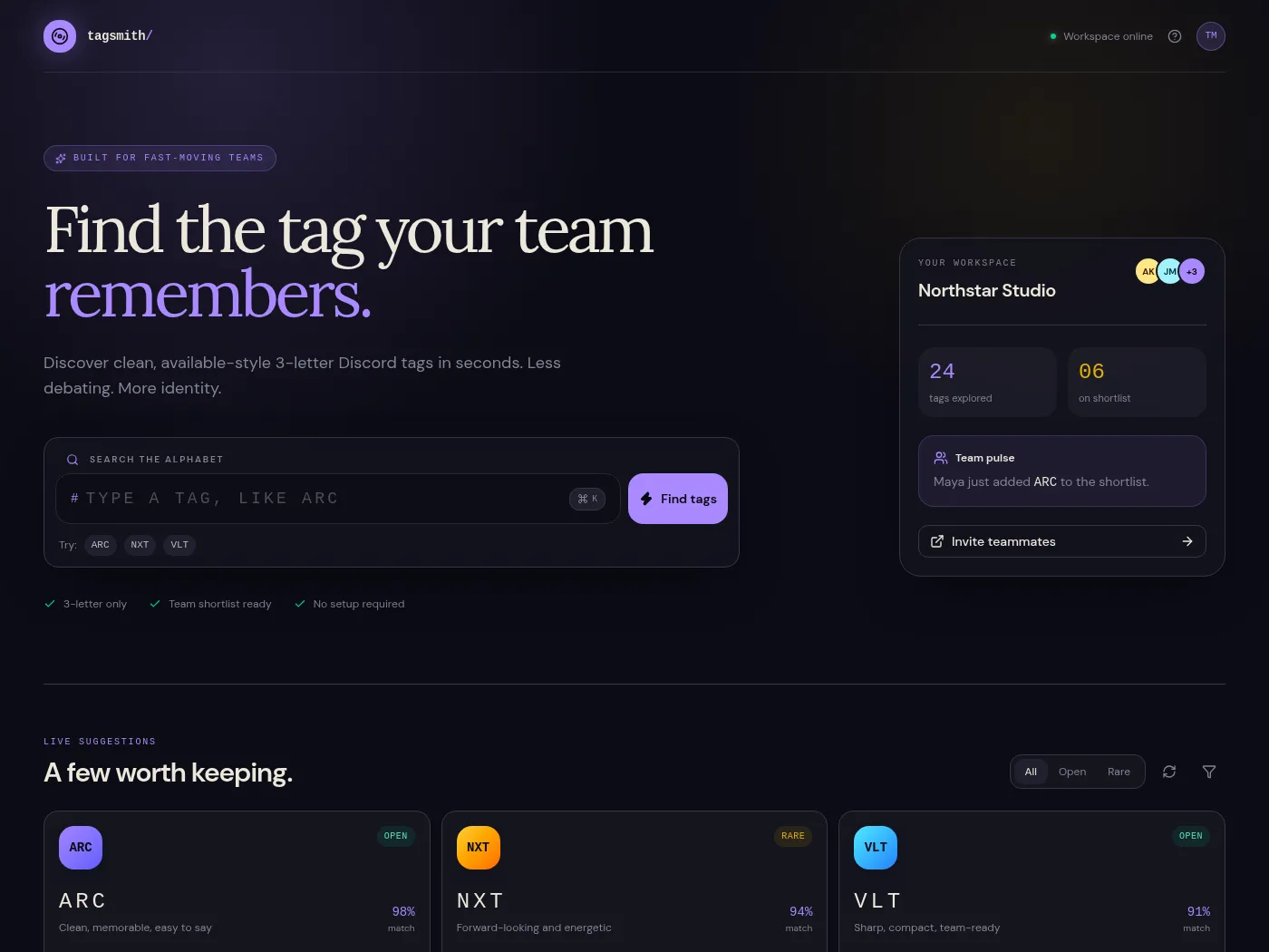 Discord Tag Finder