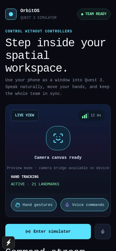 Meta Quest VR Simulator
