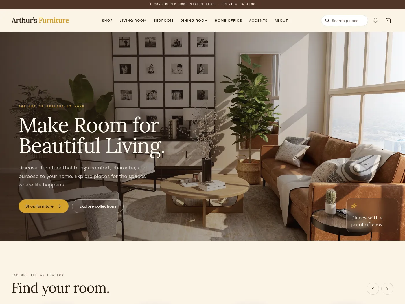 Arthur’s Furniture Store