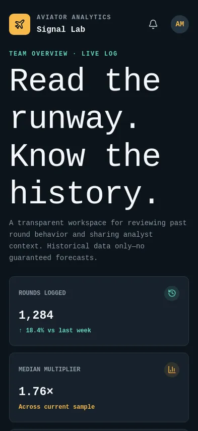 Aviator AI Signals