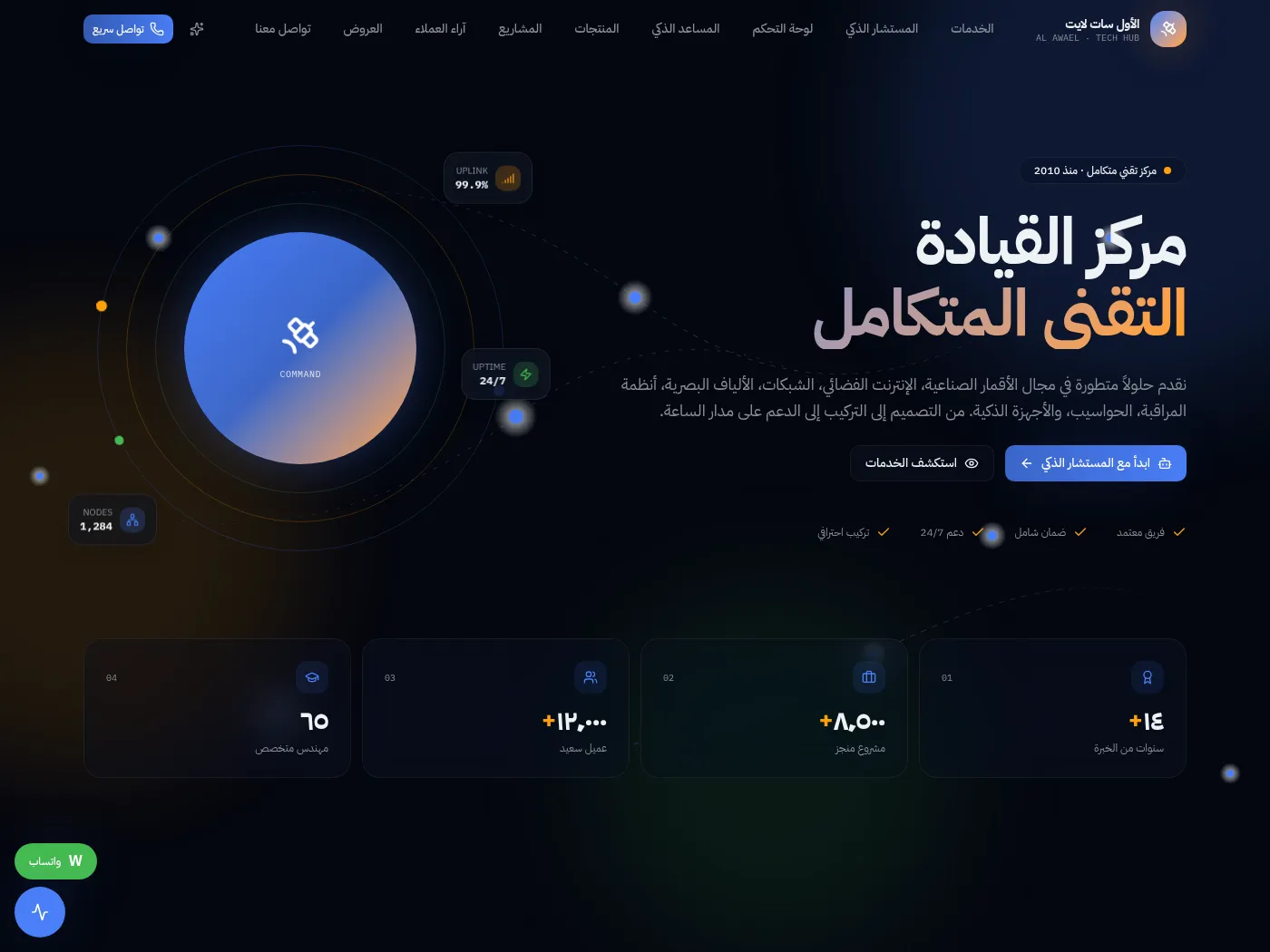 Awael Tech Command Hub