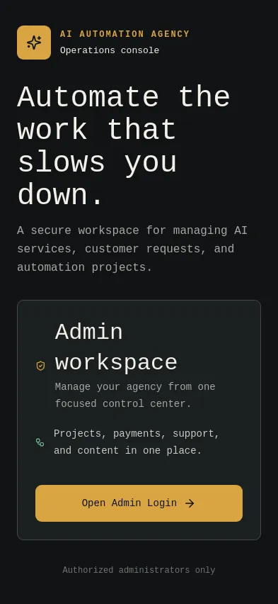 AI Automation Agency