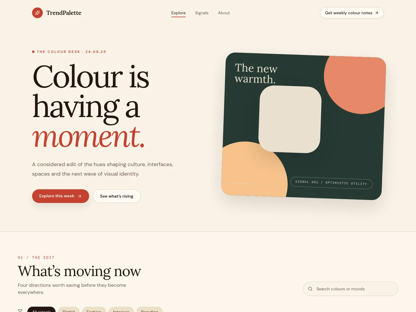 TrendPalette