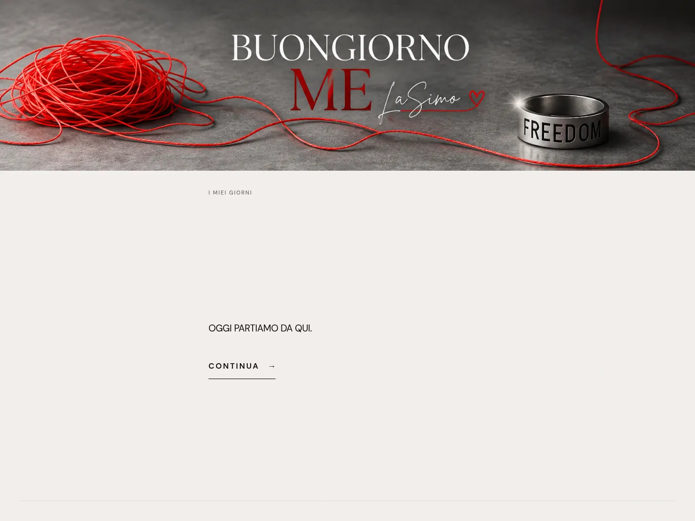 BUONGIORNO, ME Prototype