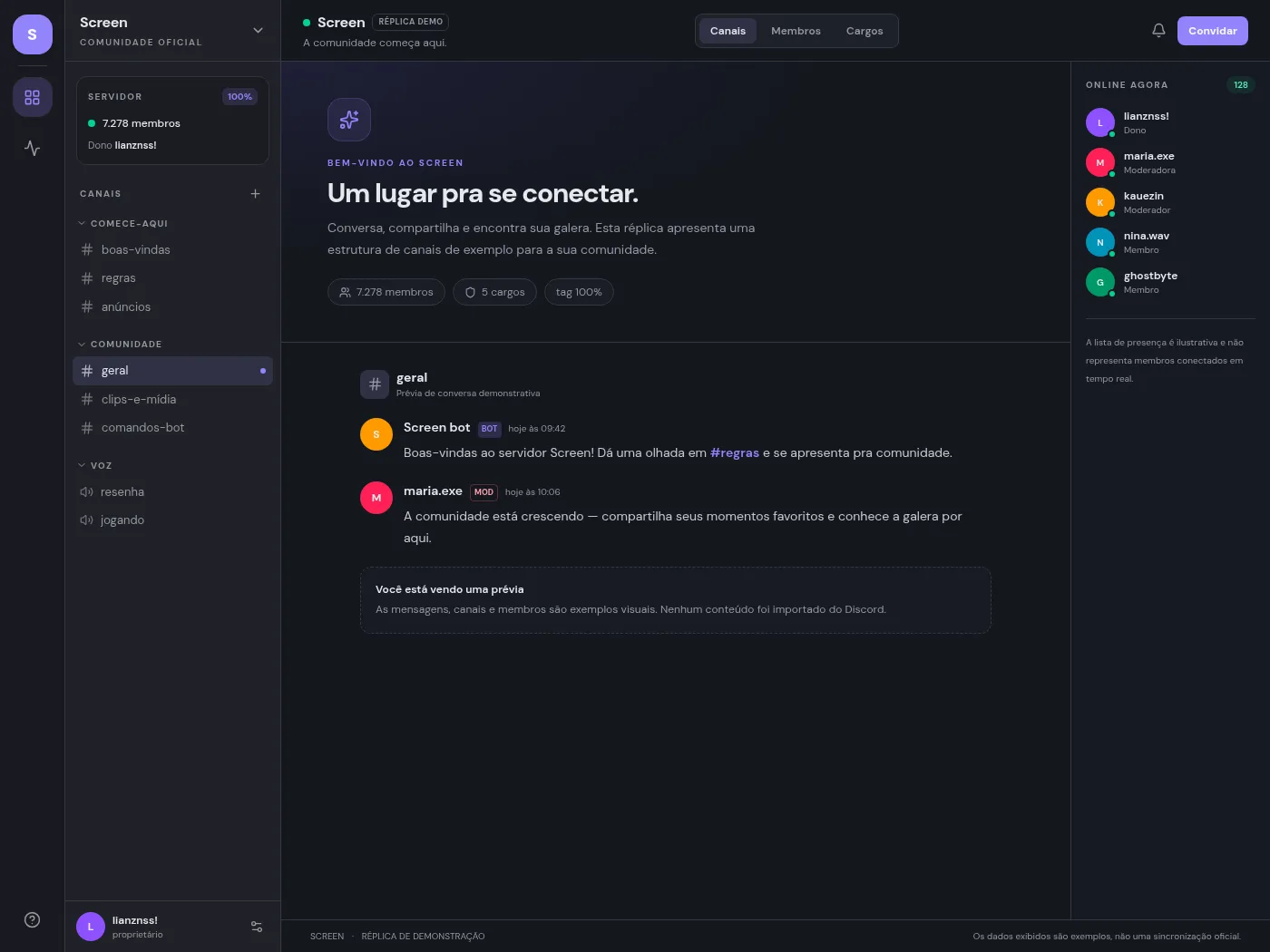 Screen Server Clone