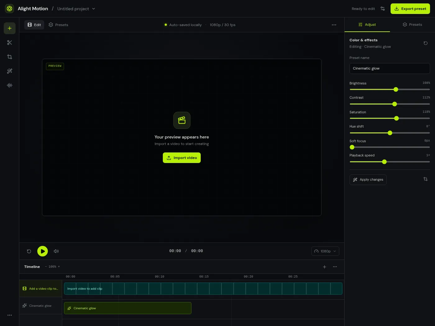 AlightMotion Web Studio