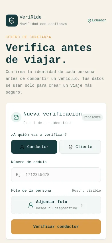 VeriRide Secure Mobility