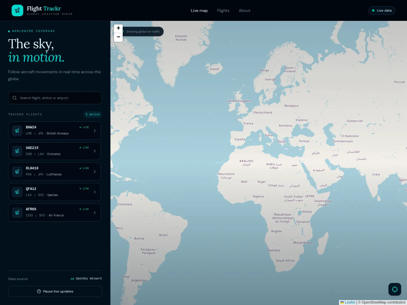 Flight Trackr