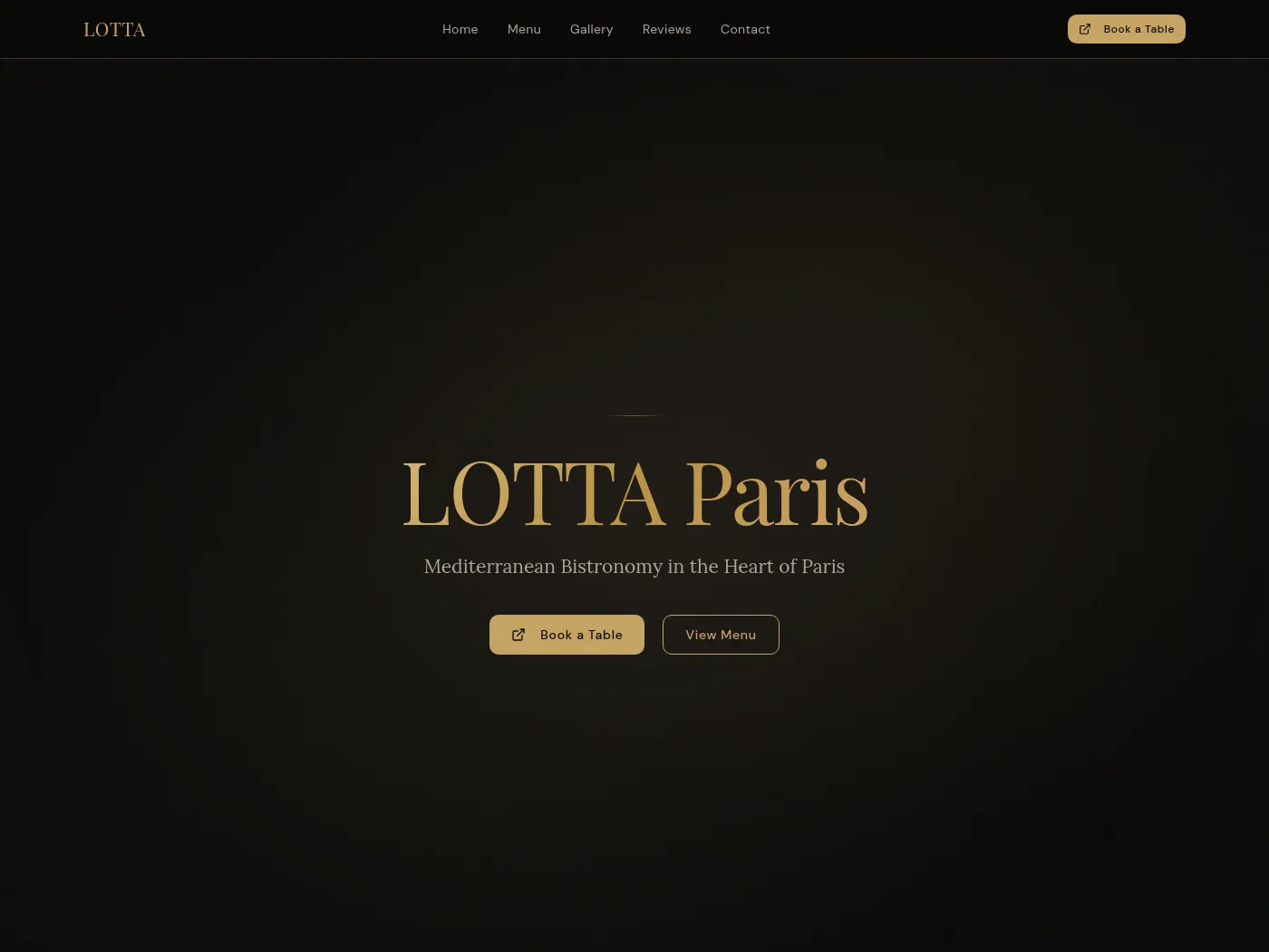 Lotta Luxury Restaurant Site