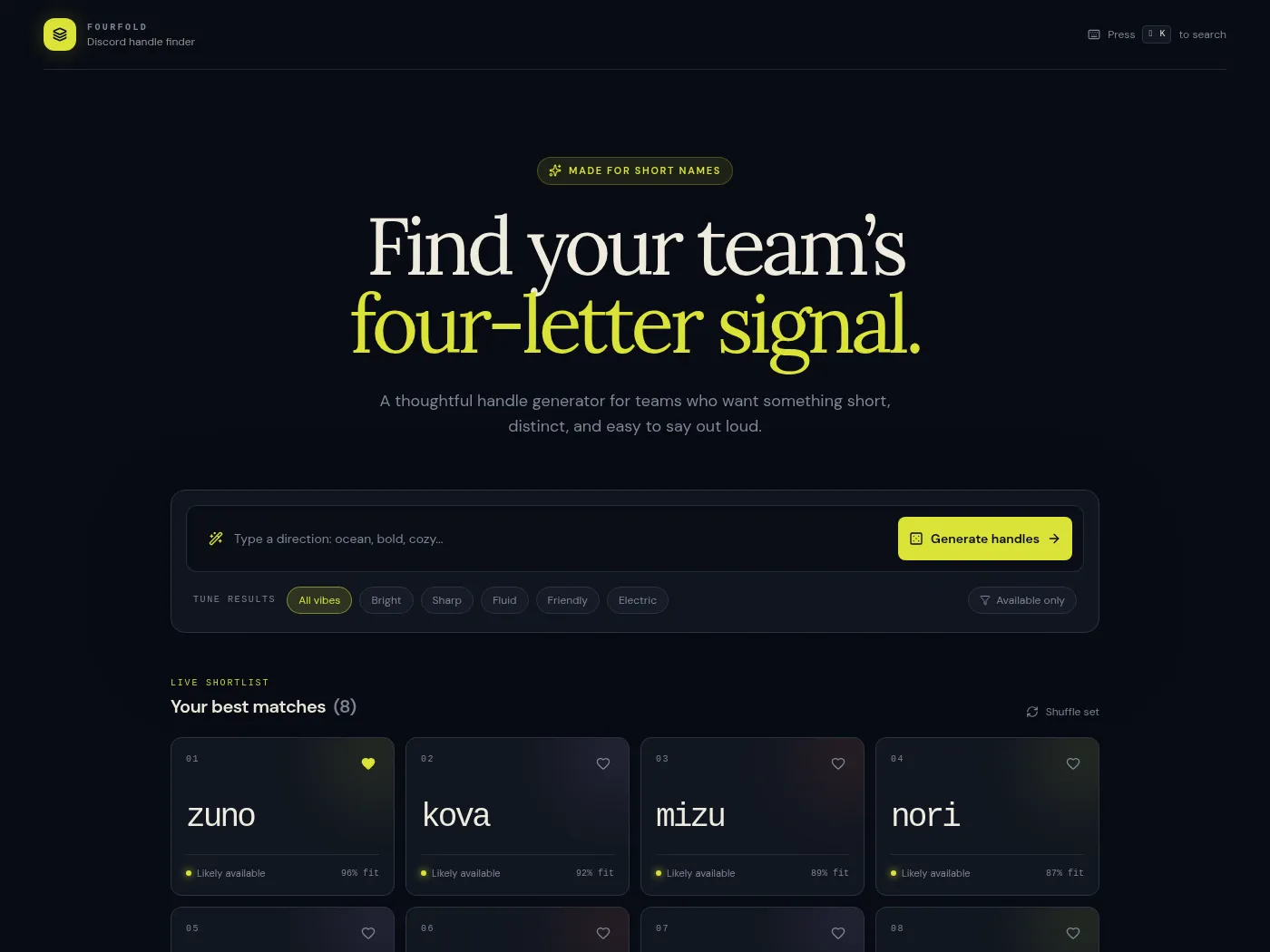 Discord Handle Finder