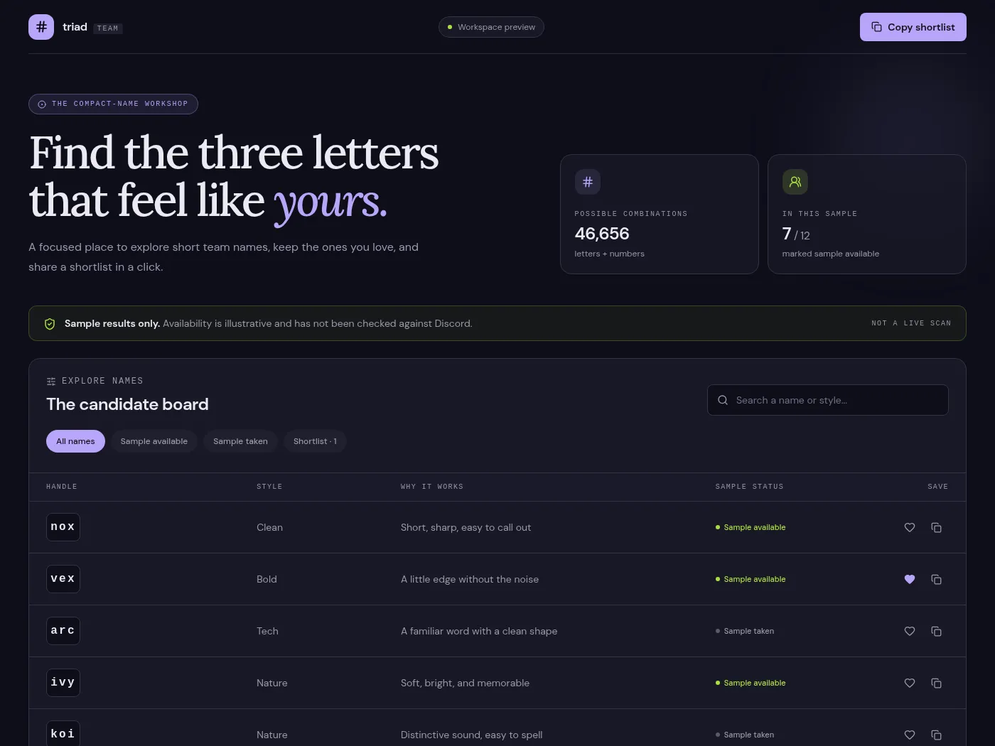 Discord Name Scanner
