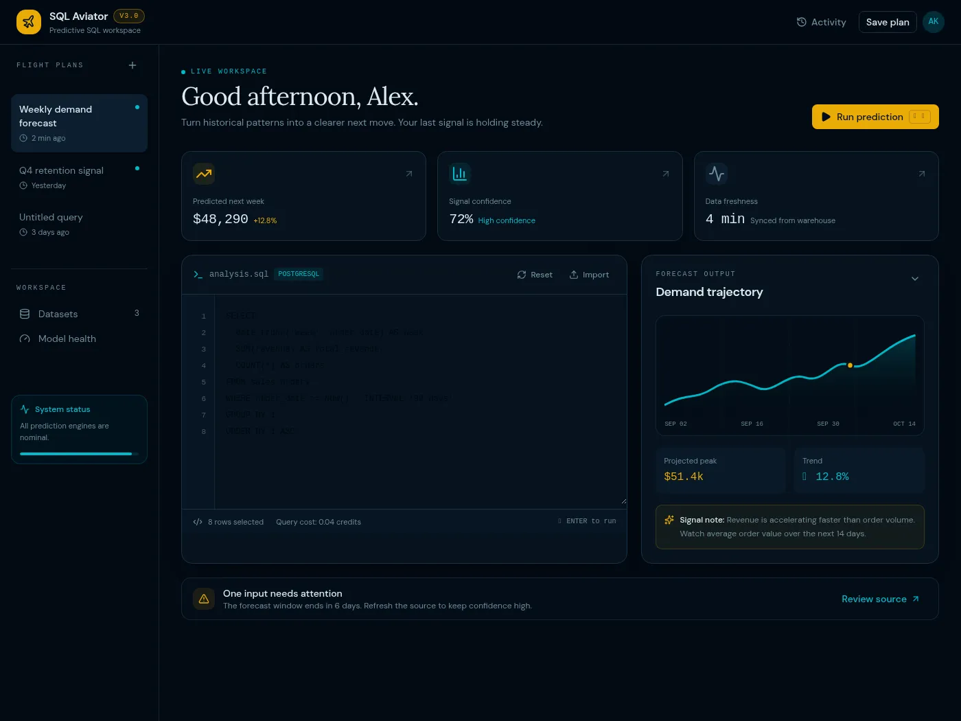SQL Aviator Predictor