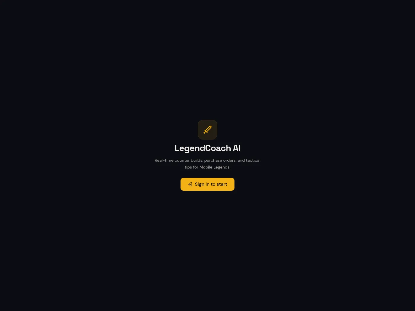 LegendCoach AI