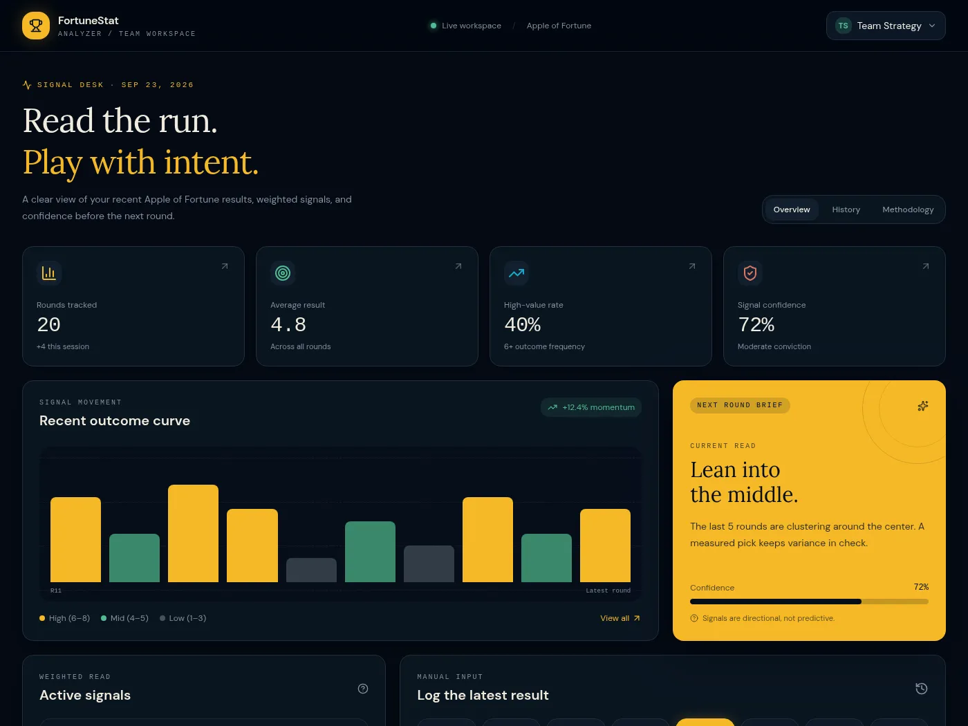 FortuneStat Analyzer