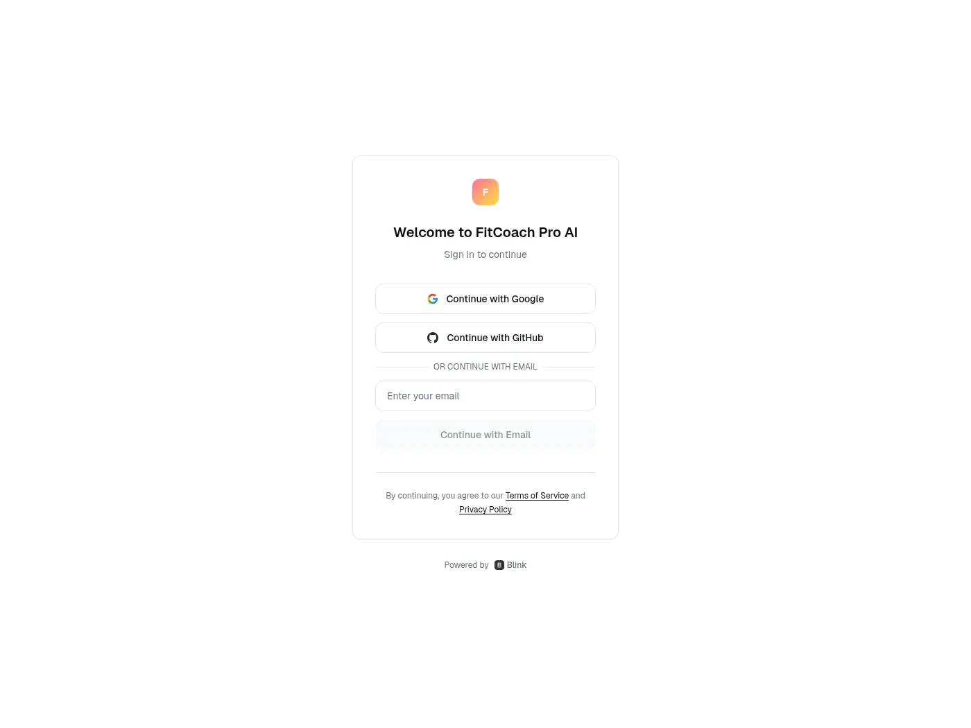 FitCoach Pro AI