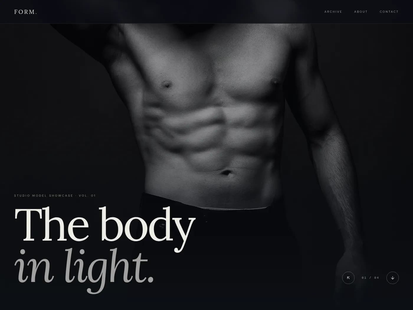 Studio Model Showcase
