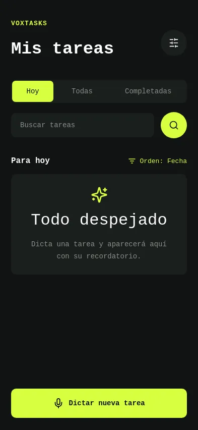 VoxTasks Organizer