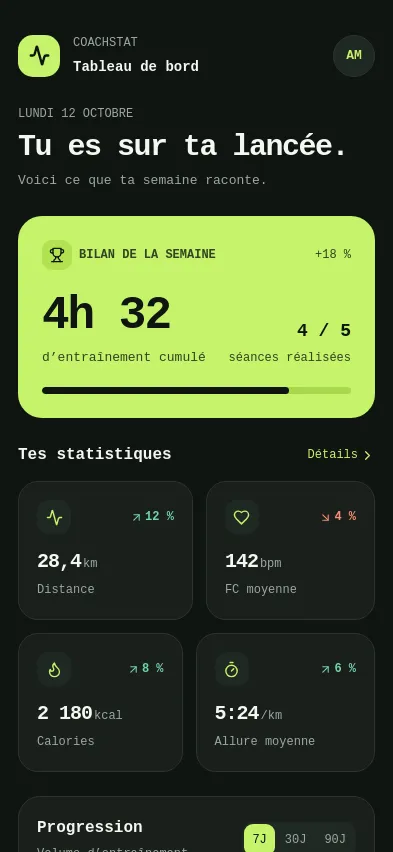 CoachStat Mobile