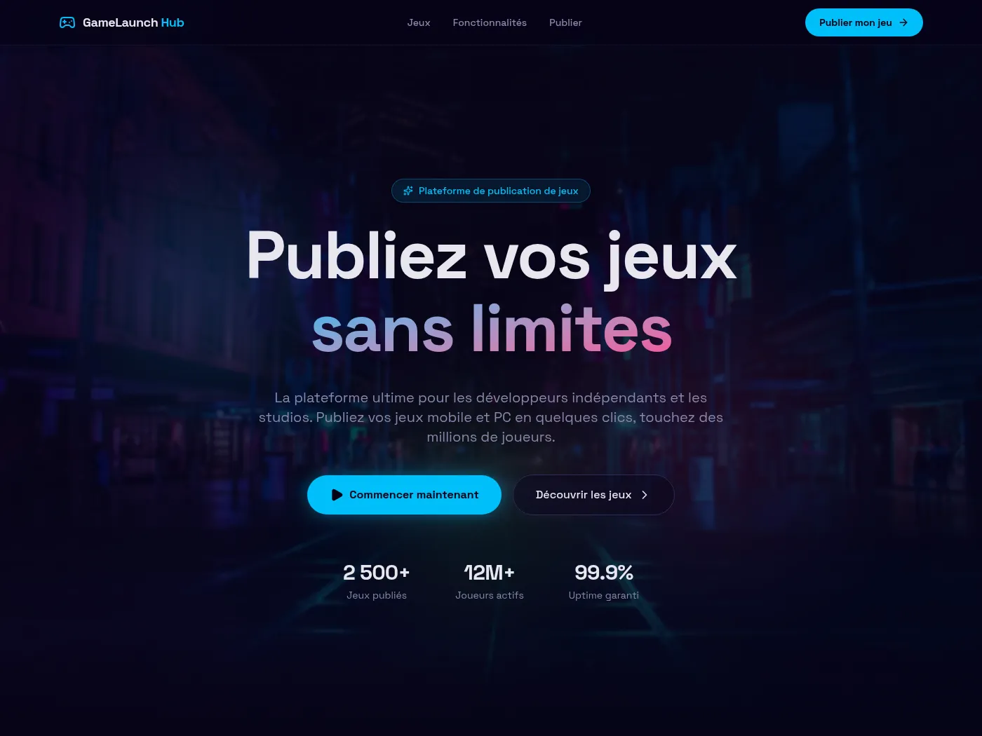 GameLaunch Hub