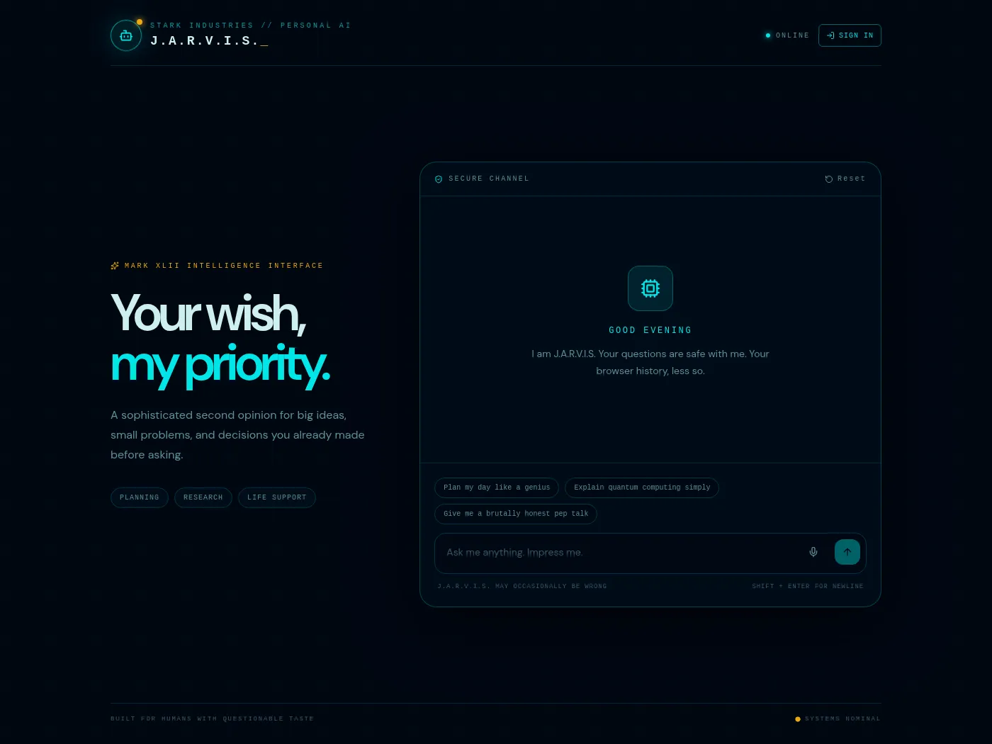 JARVIS AI Assistant