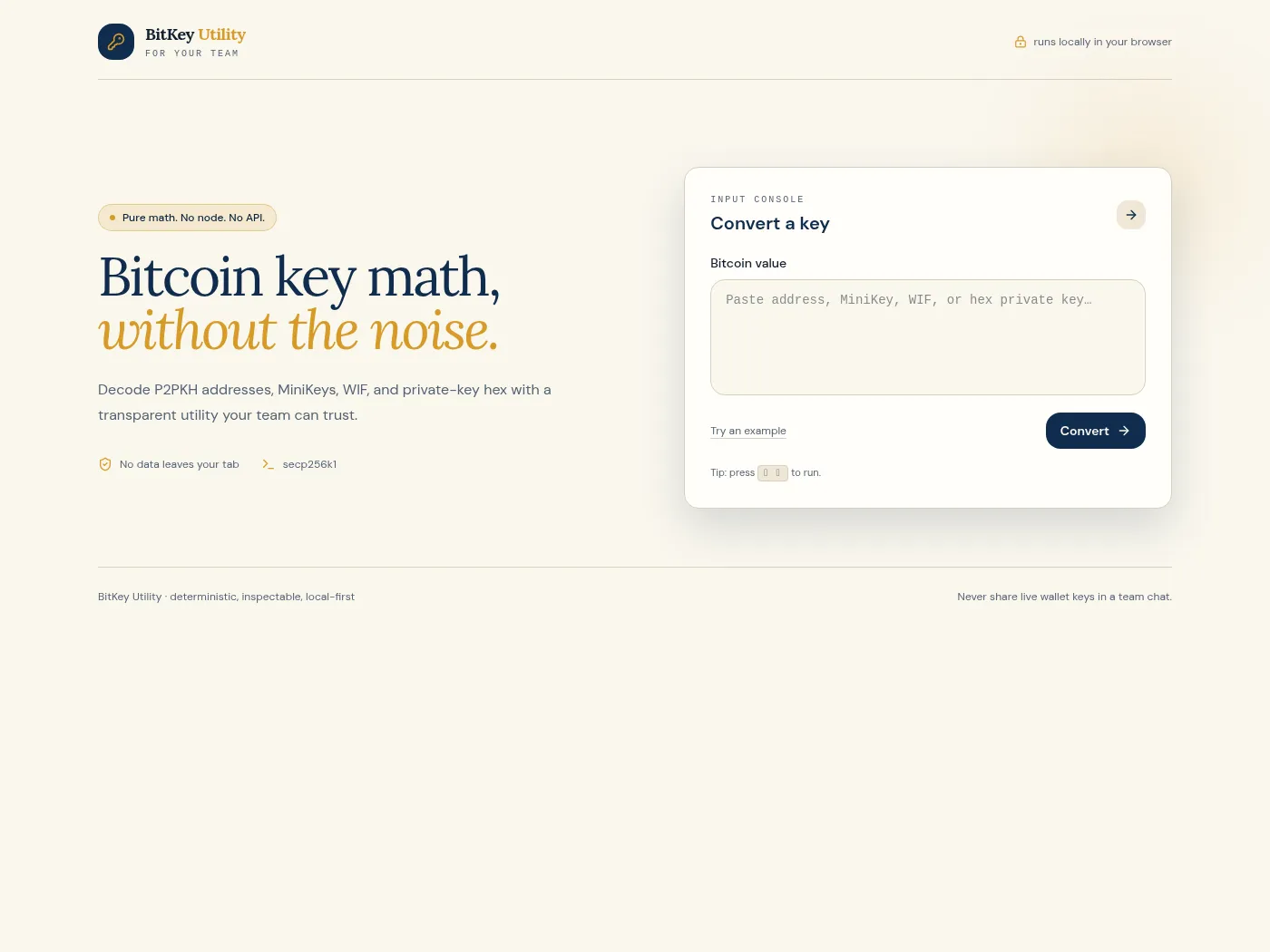 BitKey Utility