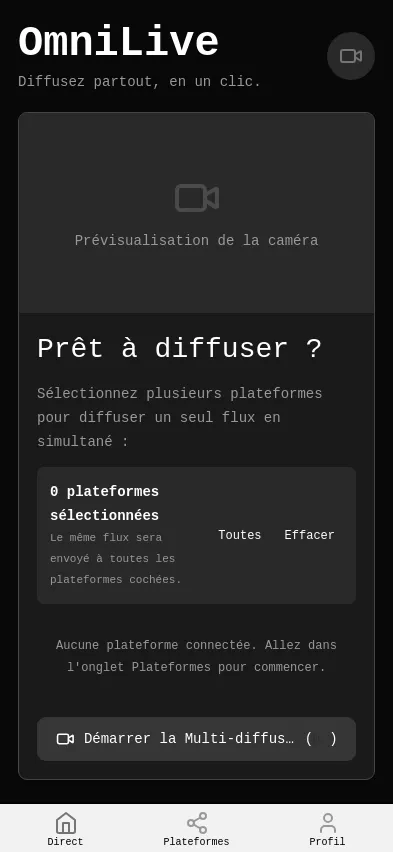GénèreApp Mobile