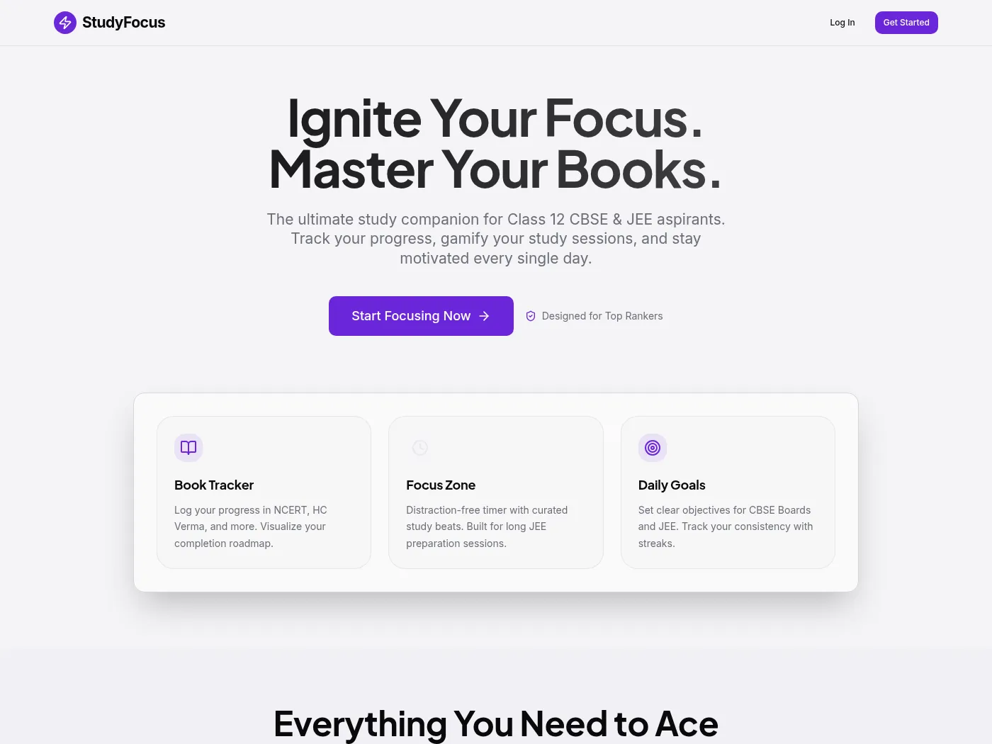 StudyFocus Zone