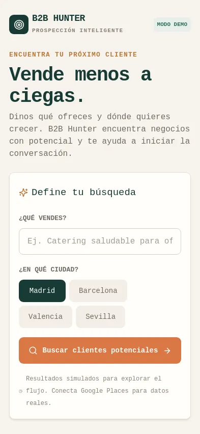 B2B Hunter App