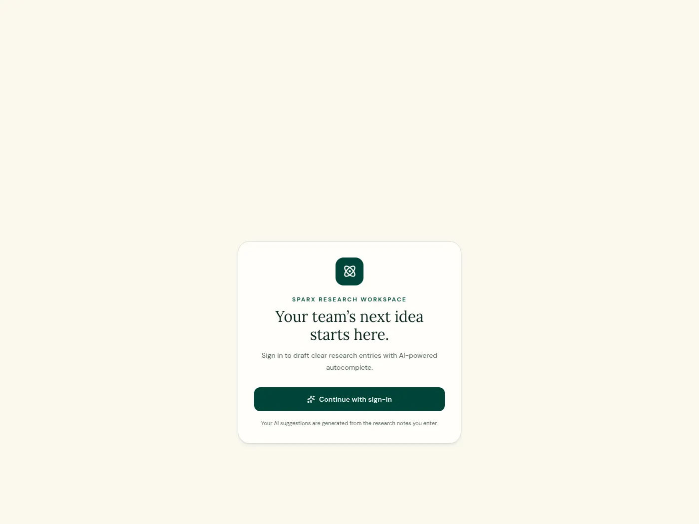 Sparx AI Autocomplete