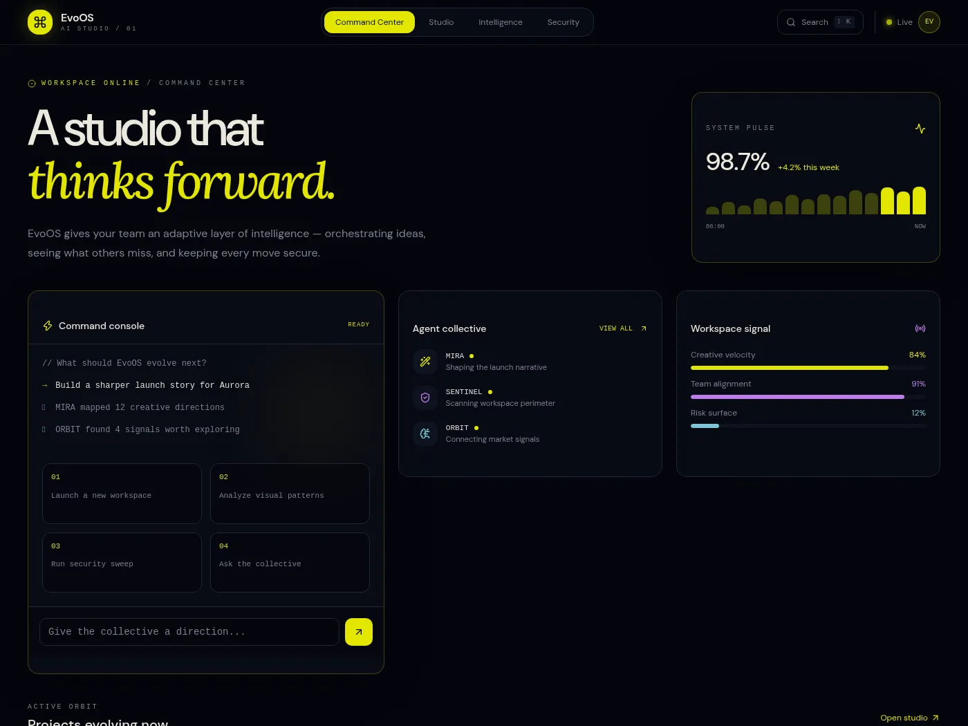 EvoOS AI Studio