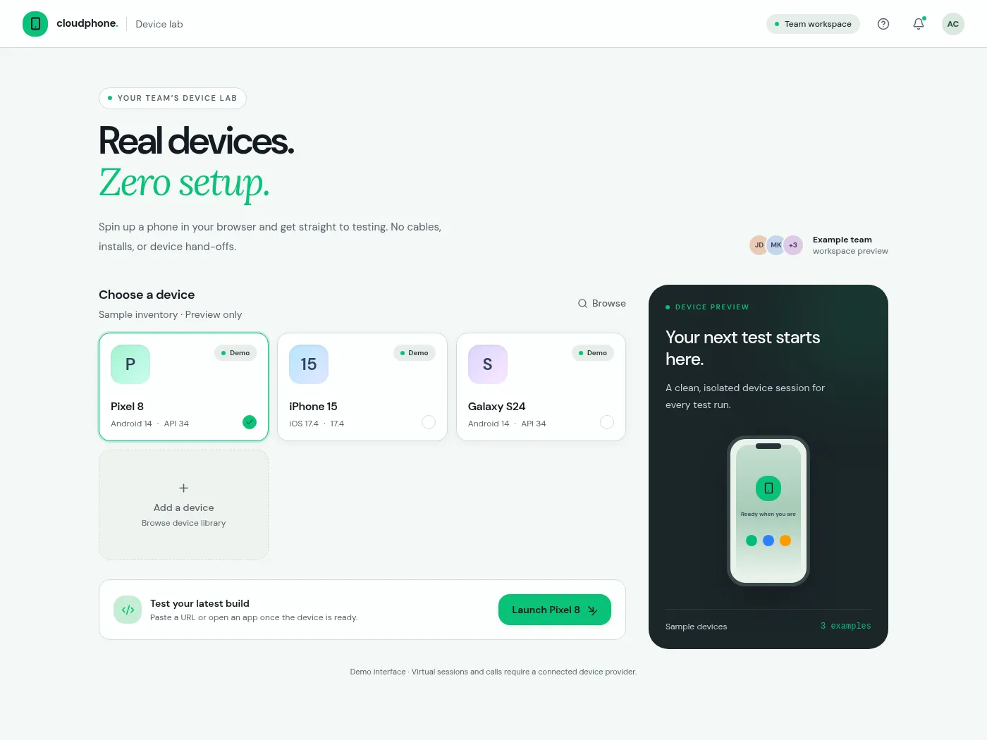 CloudPhone Access