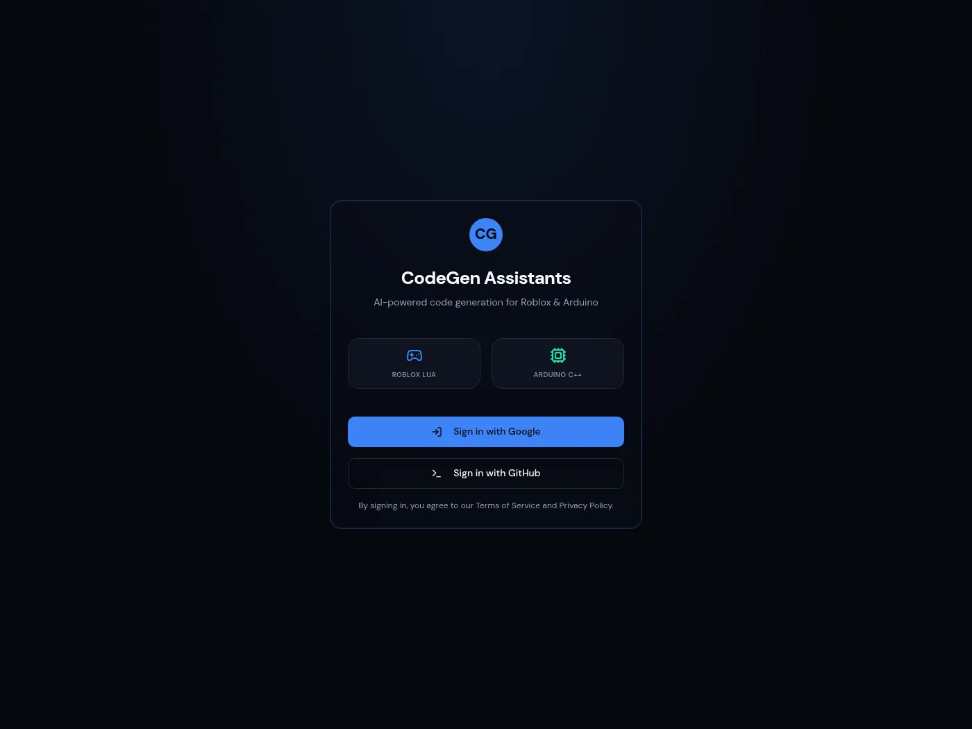 CodeGen Assistants