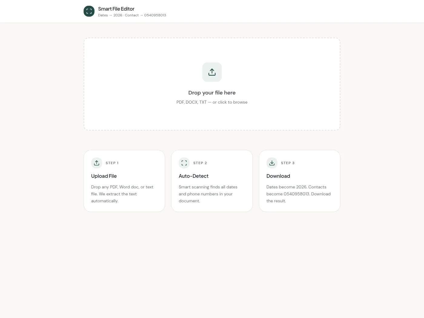Smart File Editor