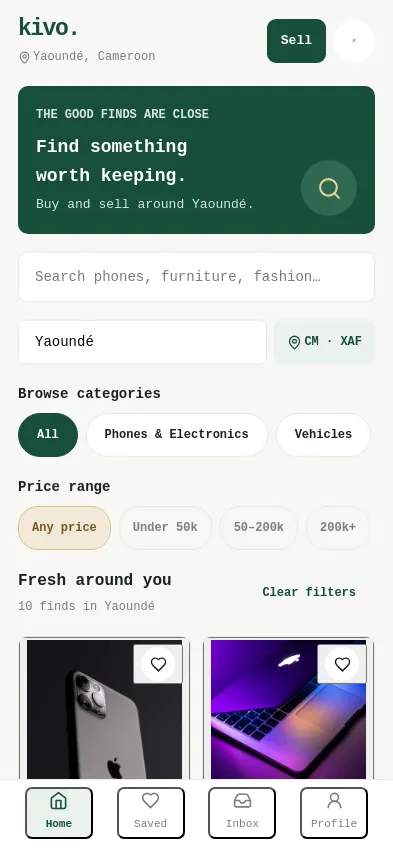 Kivo Mobile Marketplace